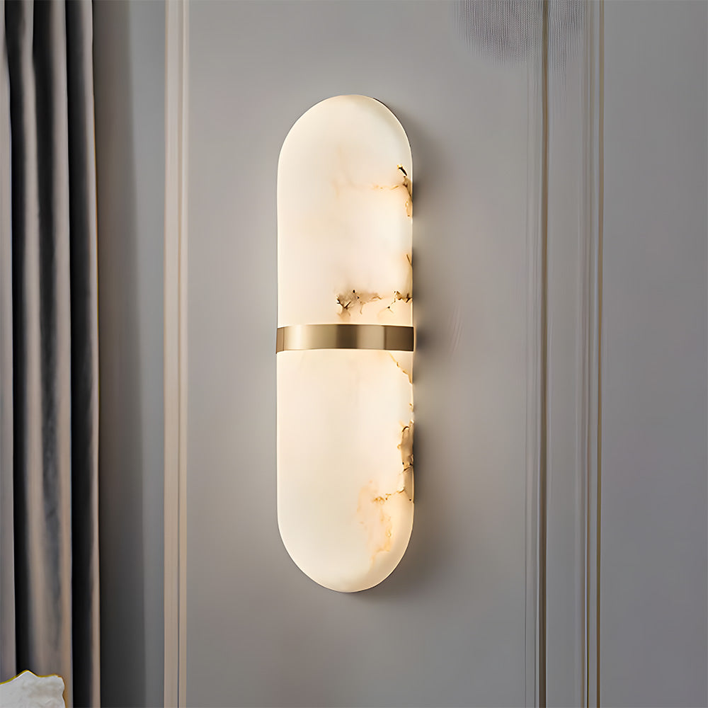 Contemporary luxurious gold led wall sconces for bedroom | Lampsmodern US