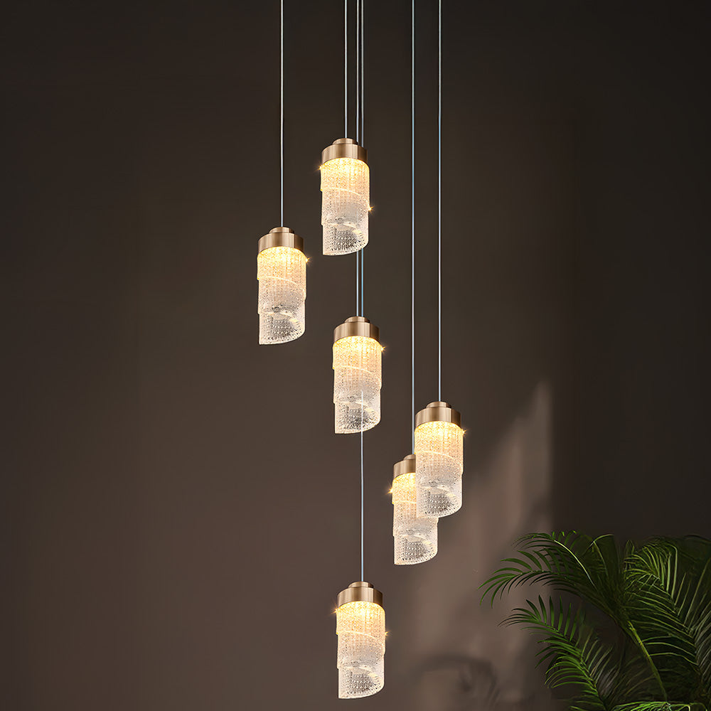 Lampsmodern Hanging Light Modern Acrylic Living Room Pendant Light