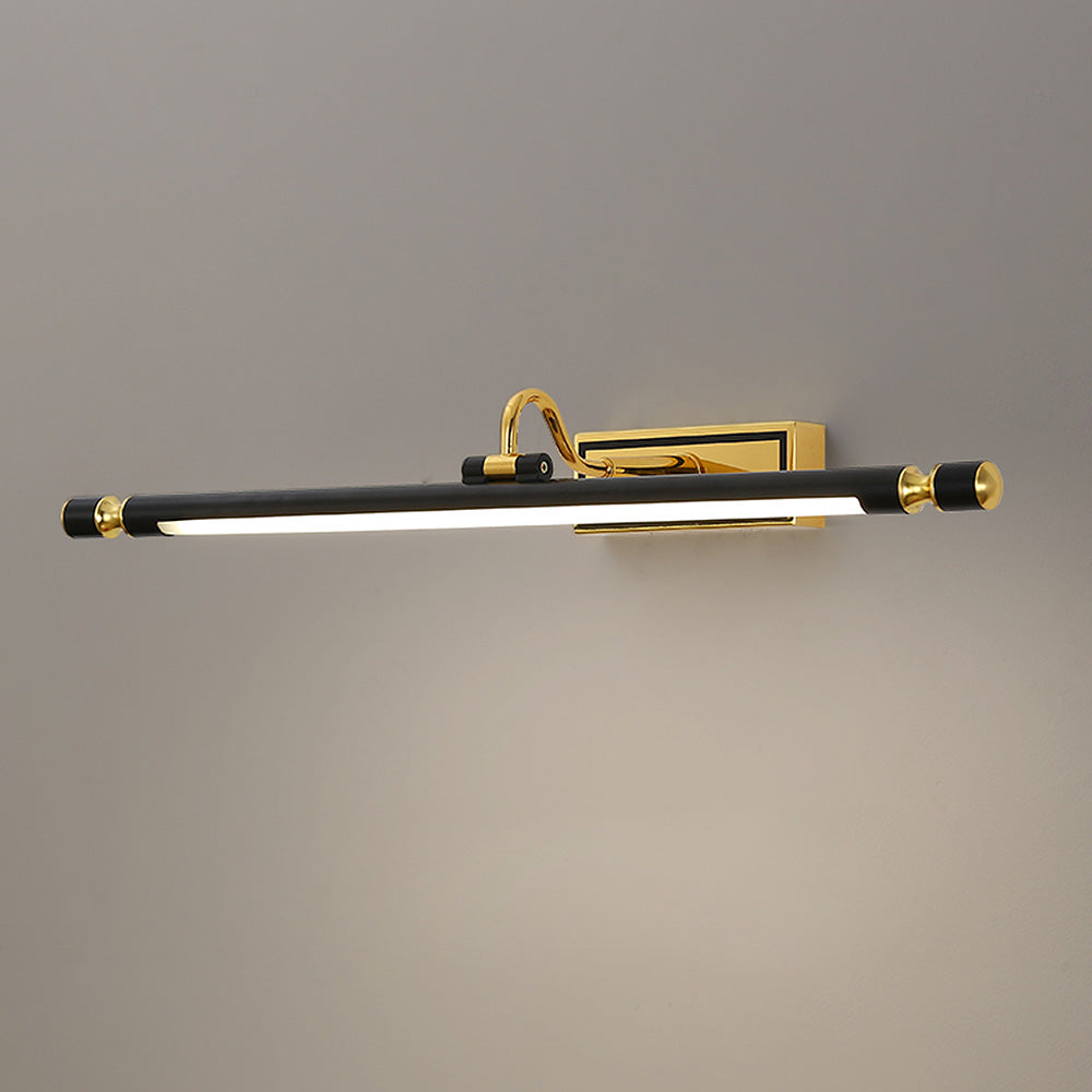 Lampsmodern Black Simple Bathroom Vanity Light LED Bathroom Light Vanity