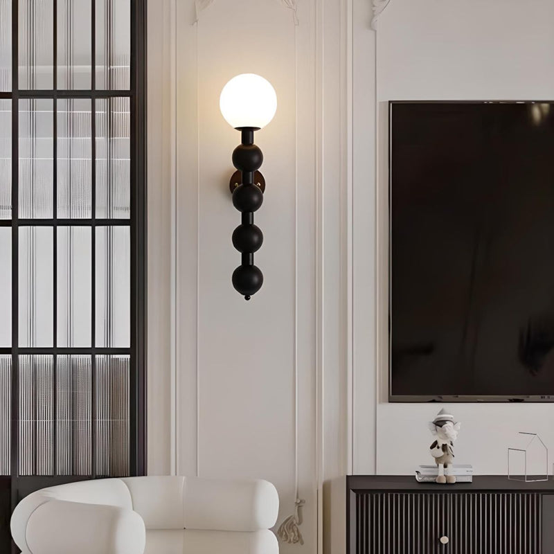 Lampsmodern Wall Light Fixtures Bauhaus Long Multiple Balls Metal Wall ...