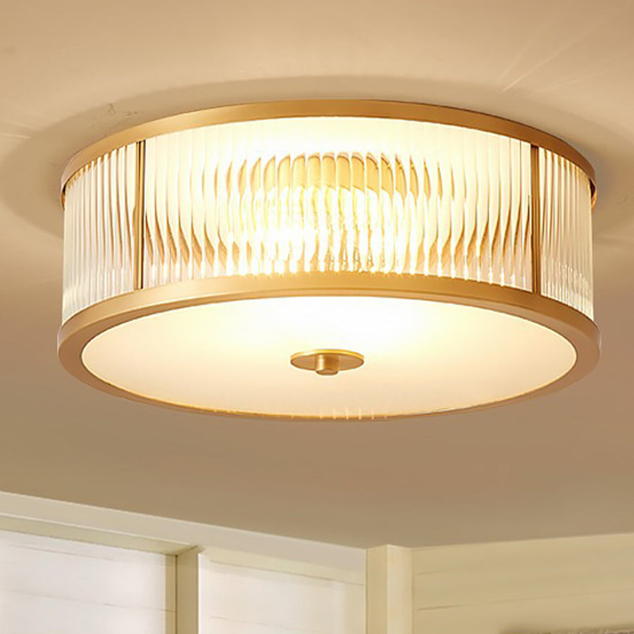 Lampsmodern Glass Ceiling Lamp Bedroom Simple Round Ceiling Lamps ...