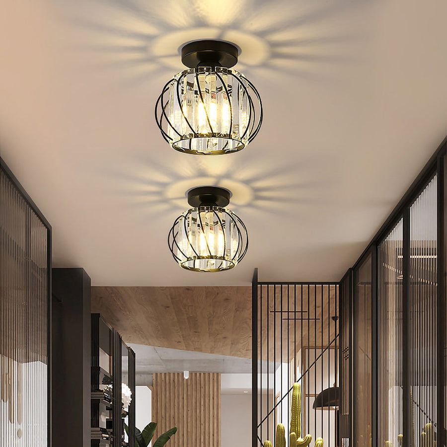 Lampsmodern Modern Luxury Glass Hallway Ceiling Light Simple Ceiling Lamp