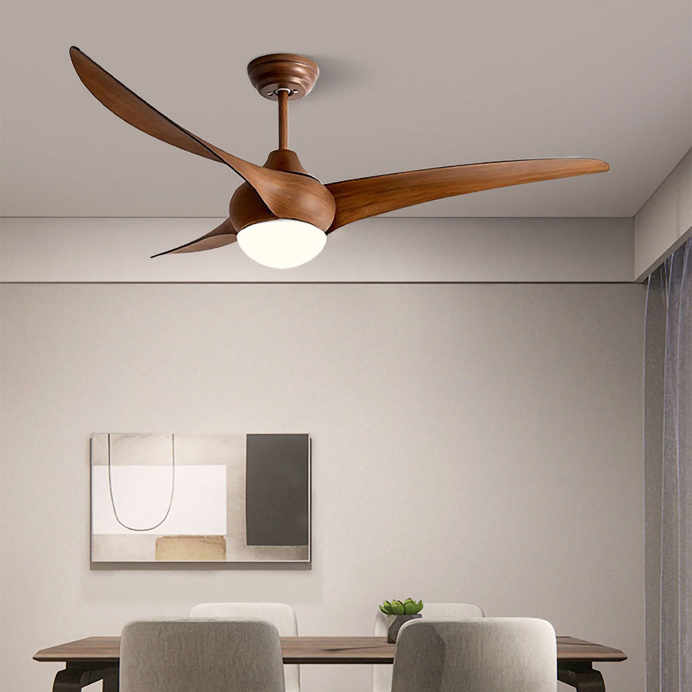 Simple Ceiling Fans BLITZWILL Flush Mount Ceiling Fan With Lights,