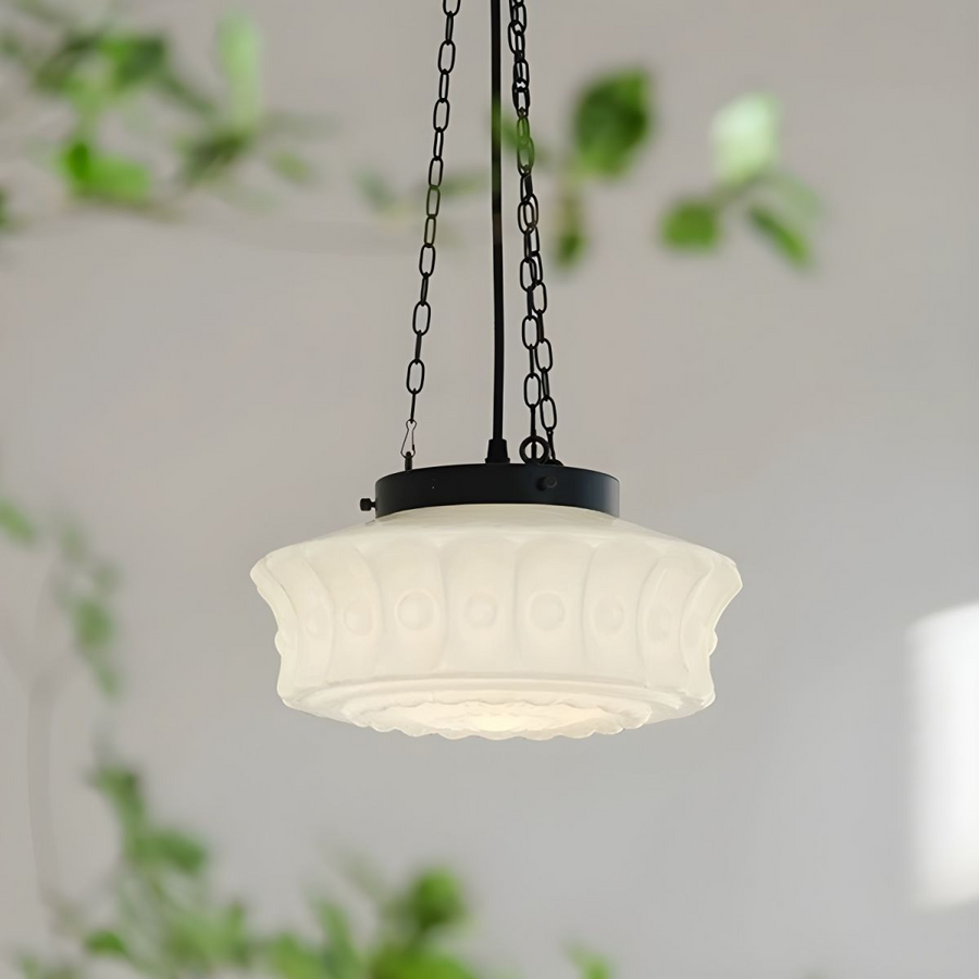 Lampsmodern Pendant Light Large White Vintage Hanging Light Fixtures