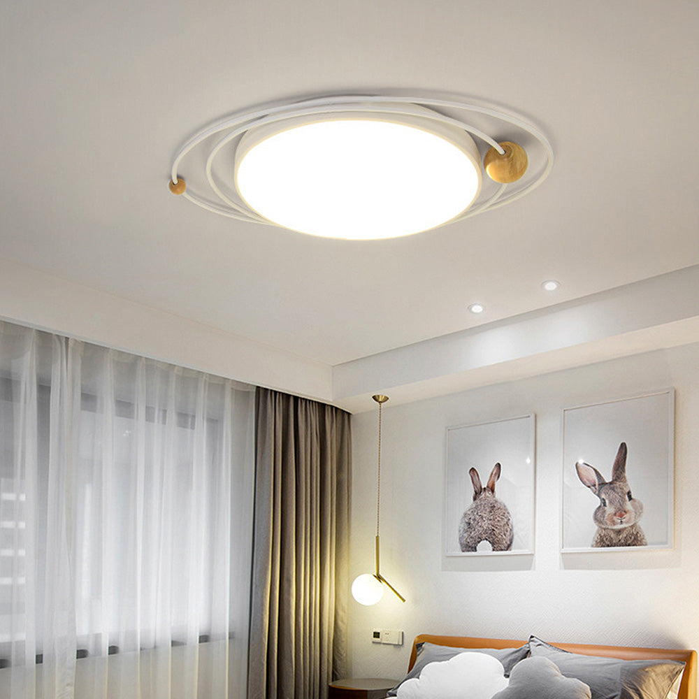 Lampsmodern Ceiling Light Luxury Planet Pattern LED Ceiling Light For ...
