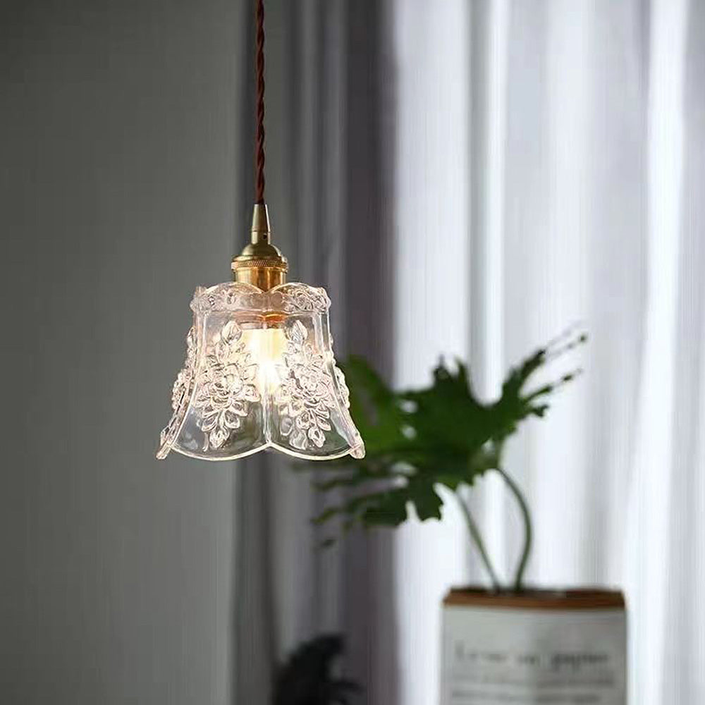 Lampsmodern Pendant Light Vintage Mini Glass Clear Pendant Light For ...