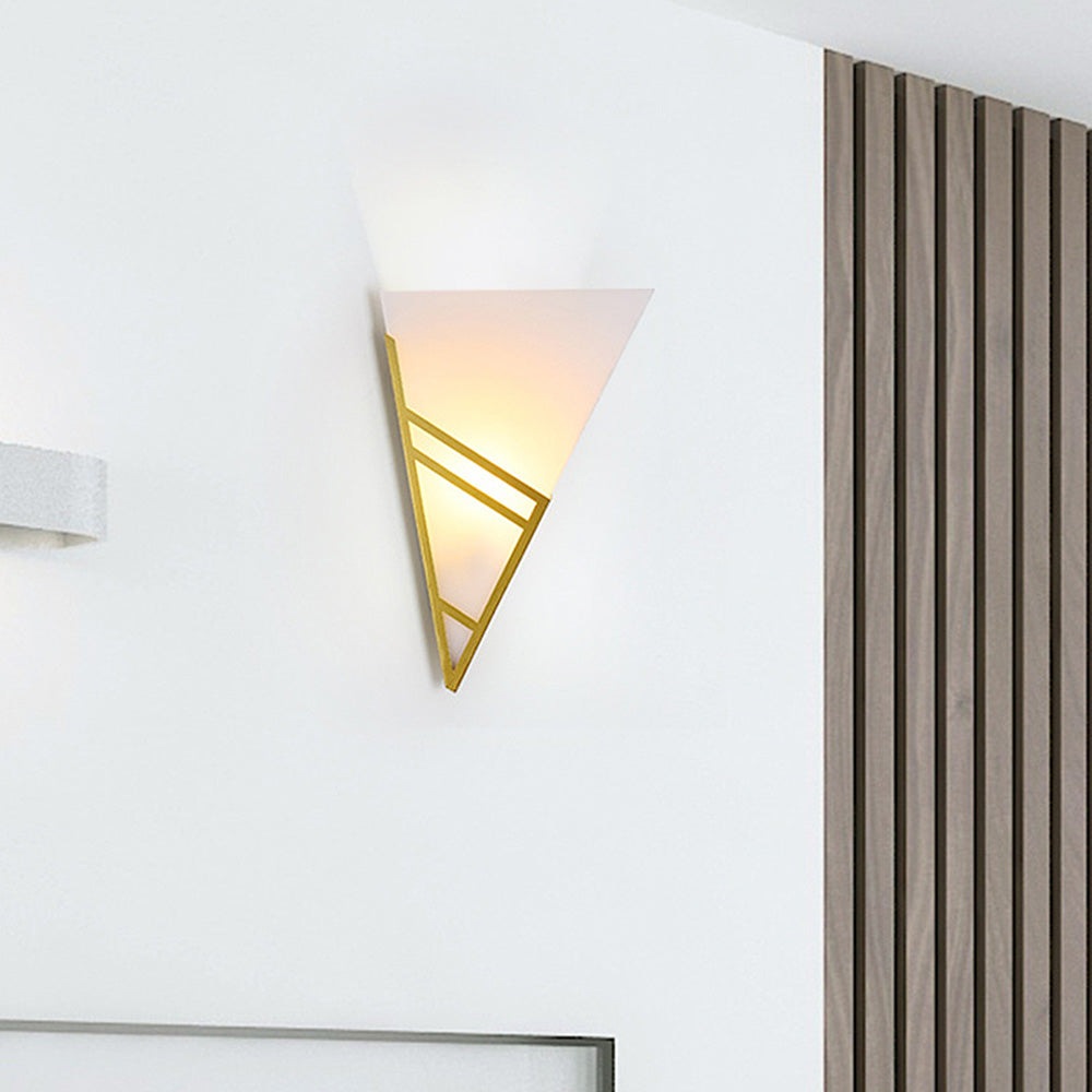 Lampsmodern Wall Light Creative Inverted Triangle Wall Light For Living ...