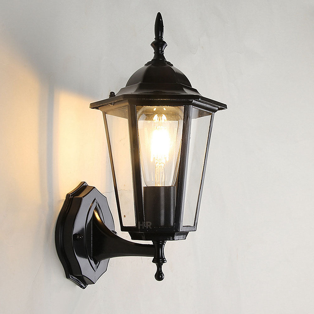 Lampsmodern Wall Light Retro Glass Outdoor Garden Wall Light For ...