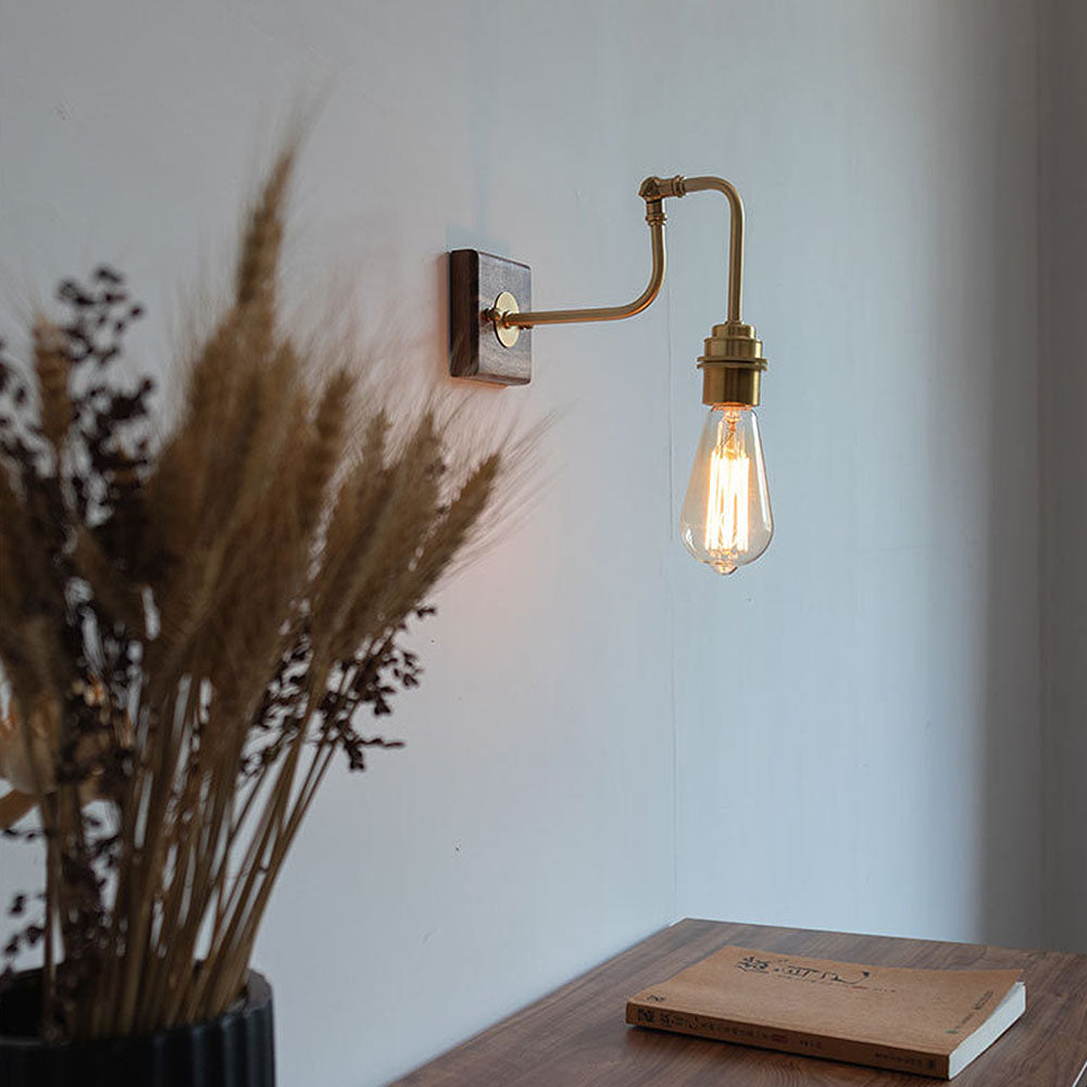 Lampsmodern Wall Light Minimalist Adjustable Brass Industrial Wall ...