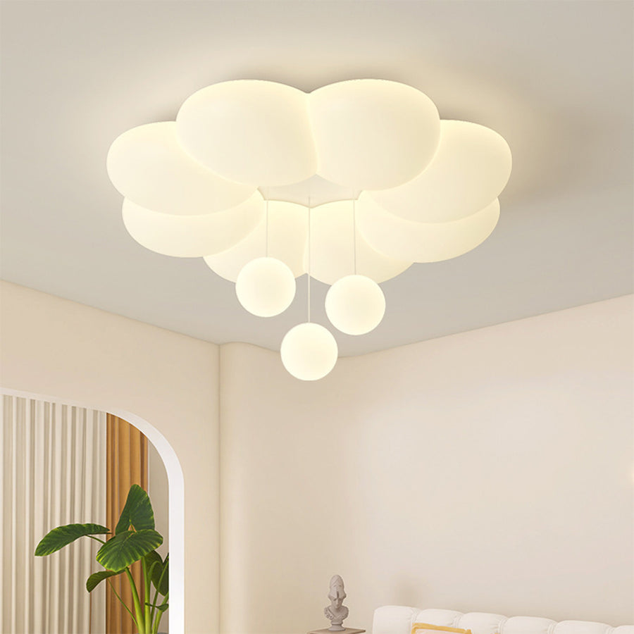 Lampsmodern French Warm Ceiling Light For Kids Room Cute Multi-shaped ...