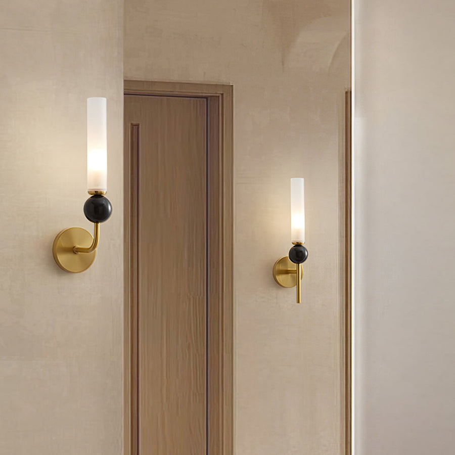 Lampsmodern Light Luxury Copper Long Pole Corridor Wall Lamp Modern ...