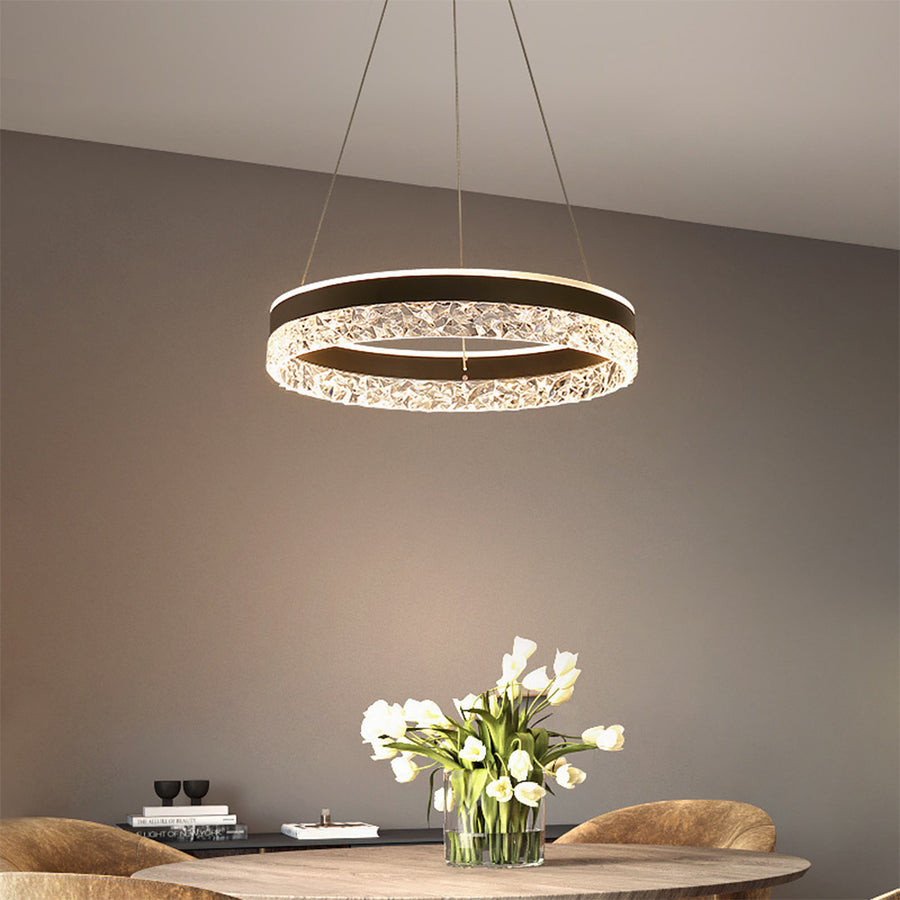 Lampsmodern Modern Circular Dimmable Led Ceiling Light Flush Mount ...
