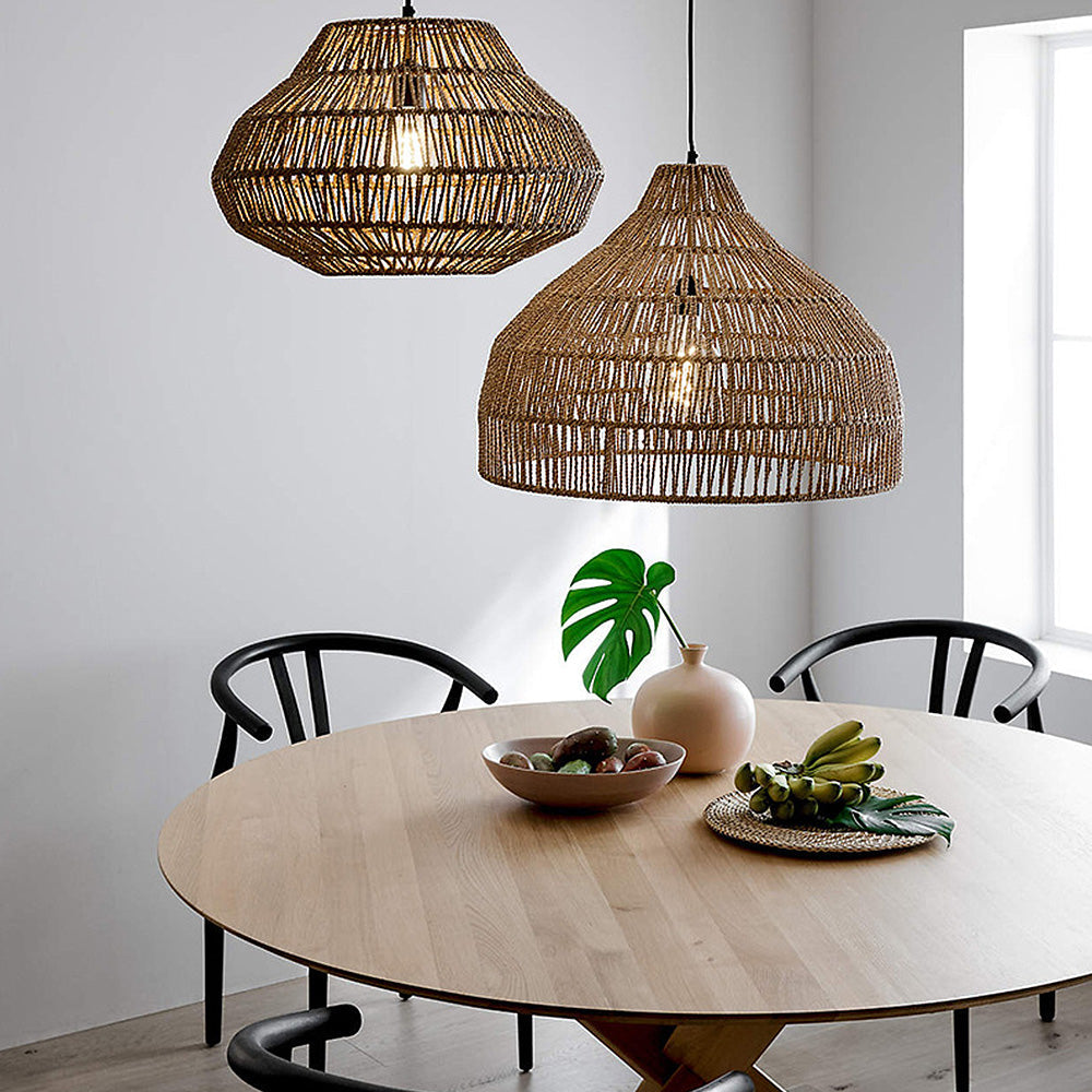 Lampsmodern Pendant Light Wabi-Sabi Retro Rustic Handmade Pendant Light ...