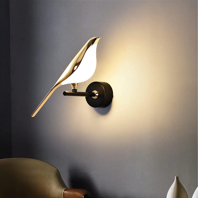 Lampsmodern Modern Led Art Design Bird Wall Light