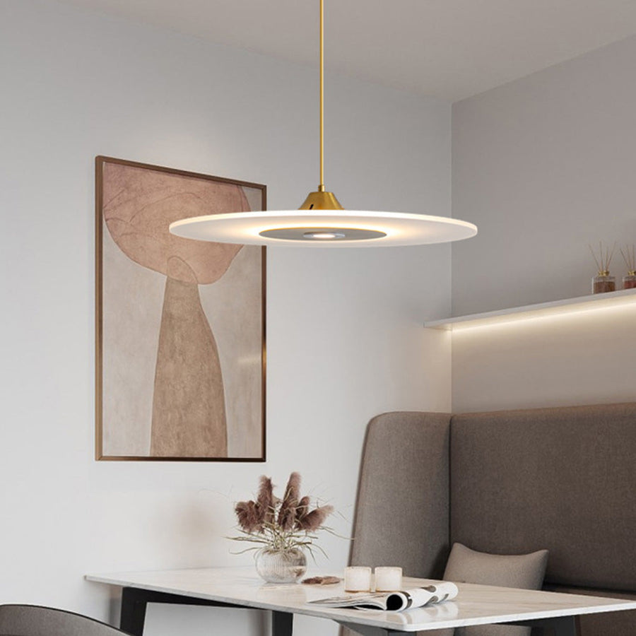 Pendant Light Nordic Flat Pendant Light For Dining Room