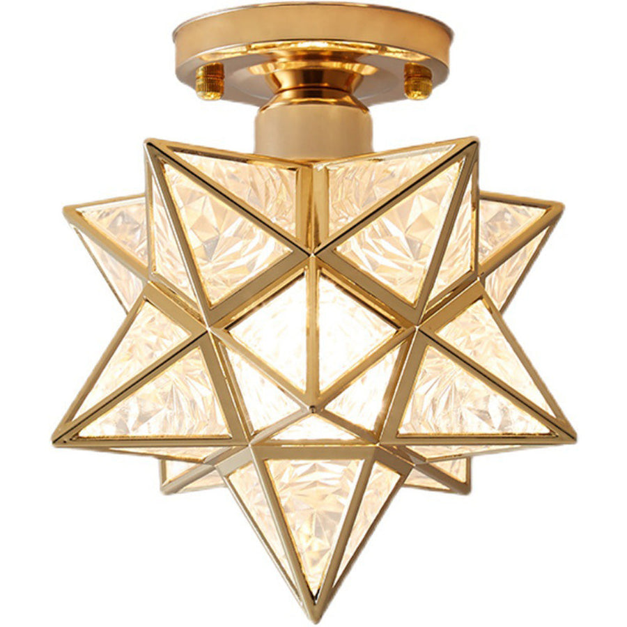 Lampsmodern Pendant Light Hallway Bedroom Pendant Light Star Shape ...