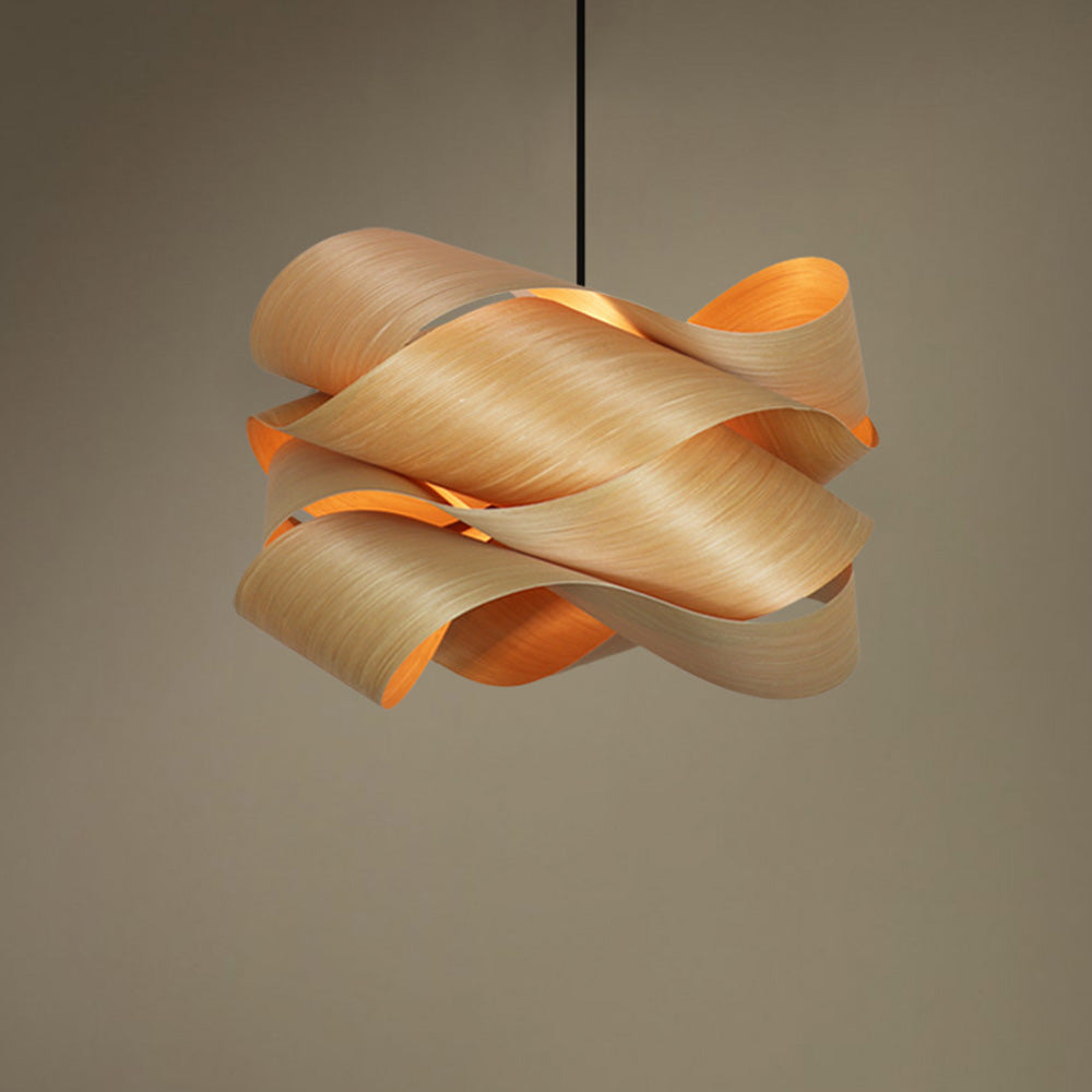 Lampsmodern Pendant Light Living Room Pendant Light Irregular Wood ...