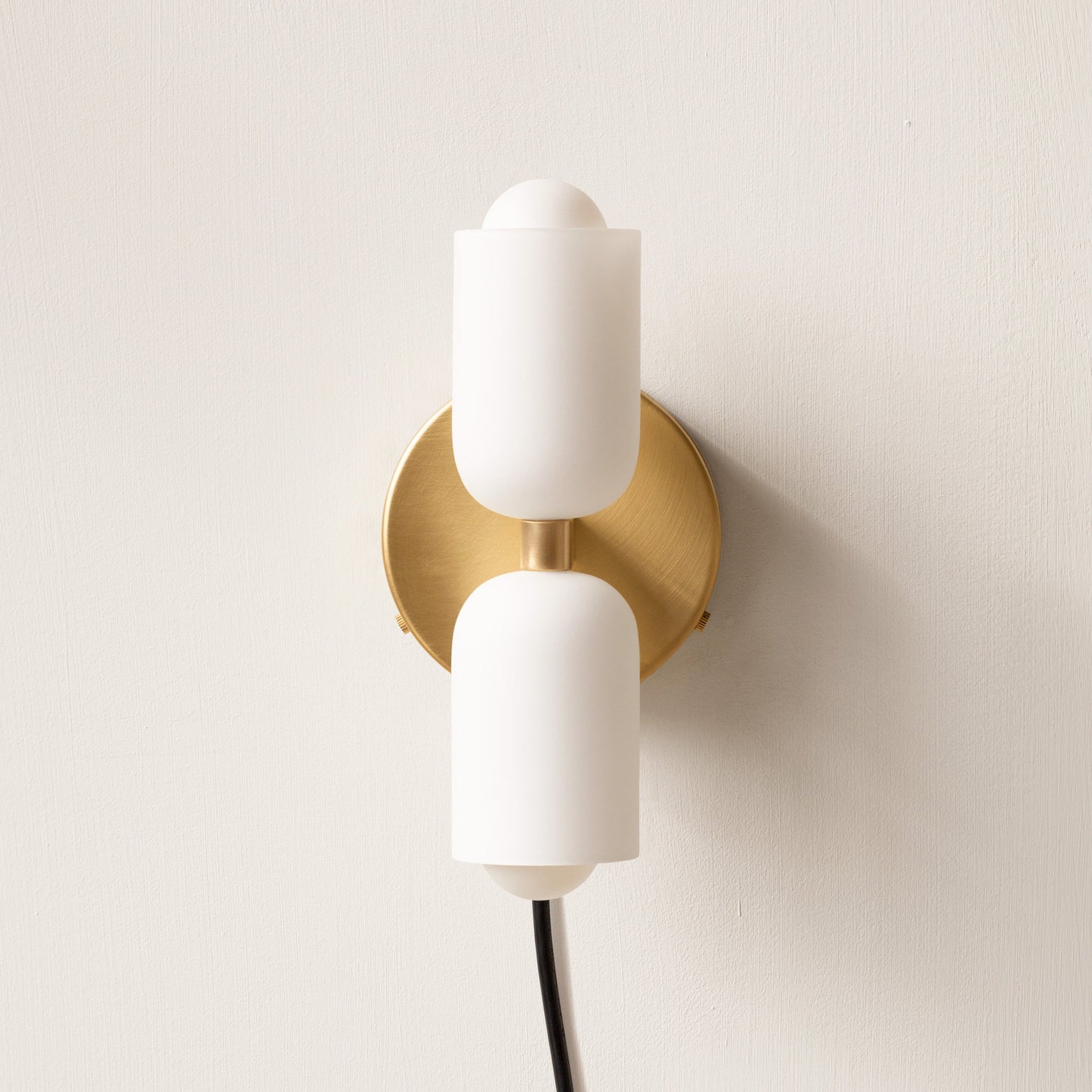 Lampsmodern Wall Light Creamy Double Heads Indoor Wall Sconce Lamps