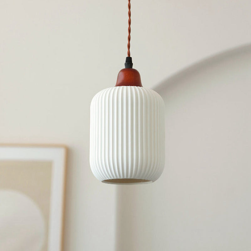 Lampsmodern Pendant Light Vintage Nordic Ceramic White Dining Pendant Lamps
