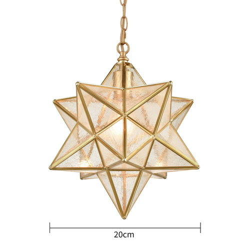 Lampsmodern Pendant Light Hallway Bedroom Pendant Light Star Shape ...
