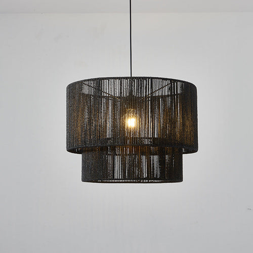 Lampsmodern Pendant Light Weave Rope Pendant Light Fixture Retro ...