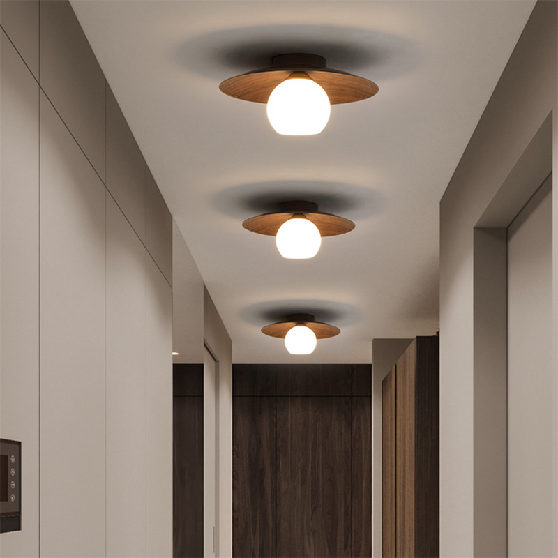 Lampsmodern Ceiling Light Modern Natural Wood Bedroom Ceiling Lamps For ...