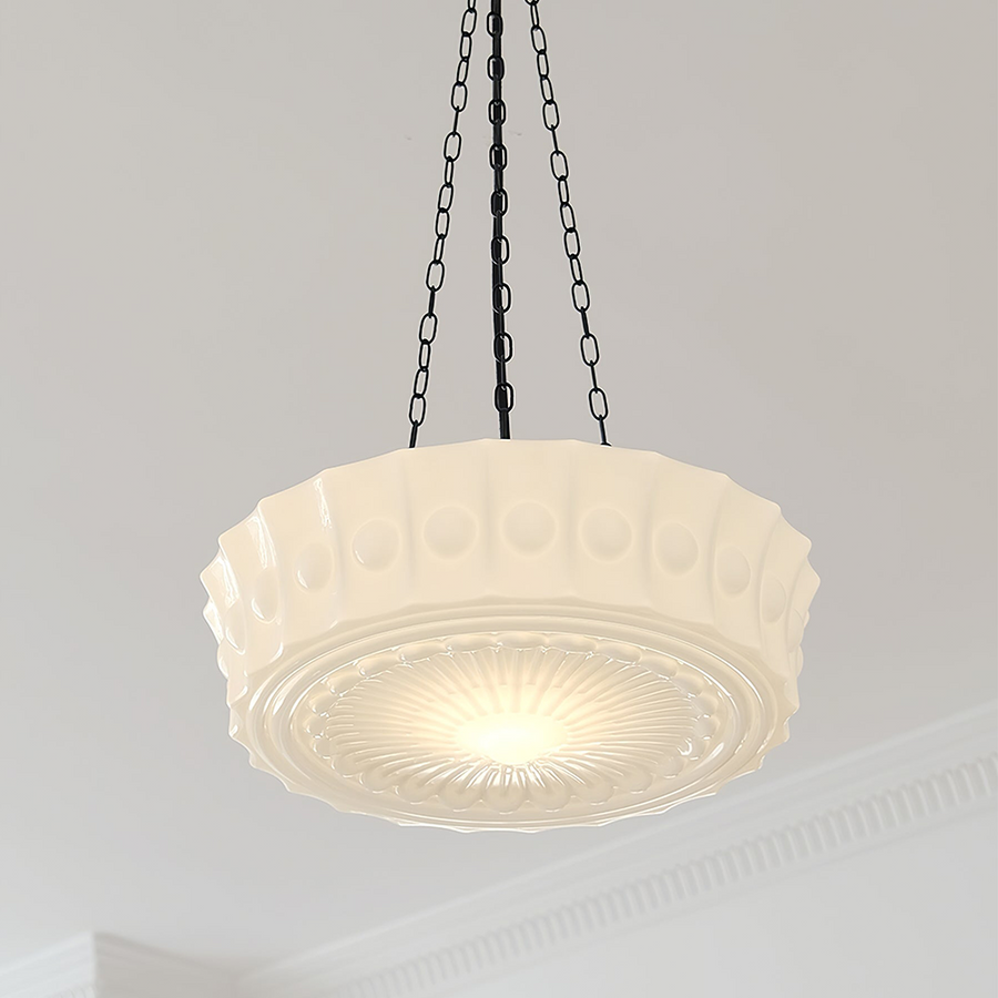 Lampsmodern Pendant Light Large White Vintage Hanging Light Fixtures