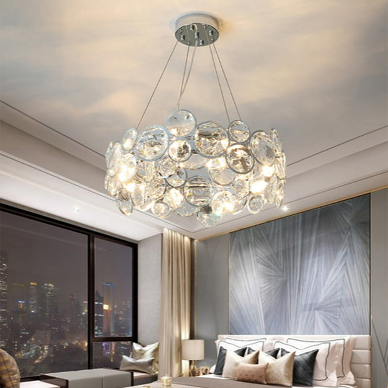 Lampsmodern Pendant Light Crystal Pendant Chandelier
