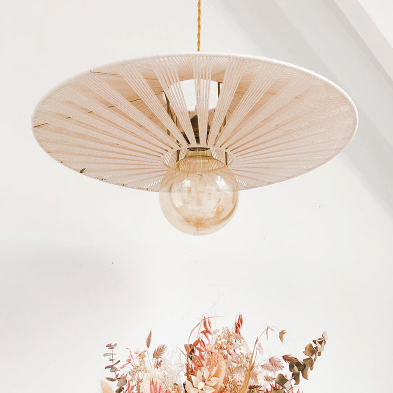 Lampsmodern Pendant Light Handmade Rope Pendant Light Retro Boho ...