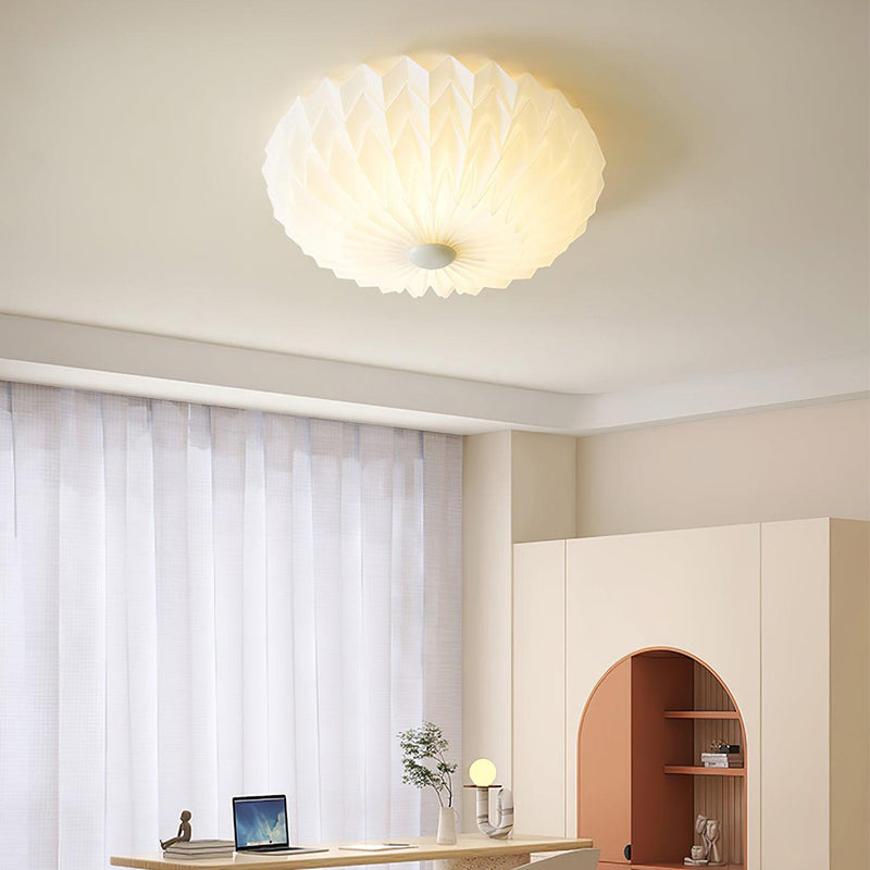 Lampsmodern Ceiling Light Creative Cloud Shape LED Pleated Origami ...