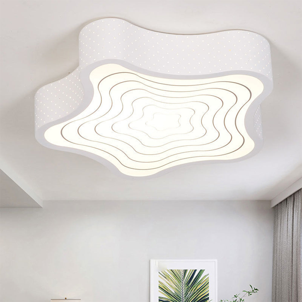 Lampsmodern Ceiling Lamp Contemporary Simplistic Star Shape Ceiling ...