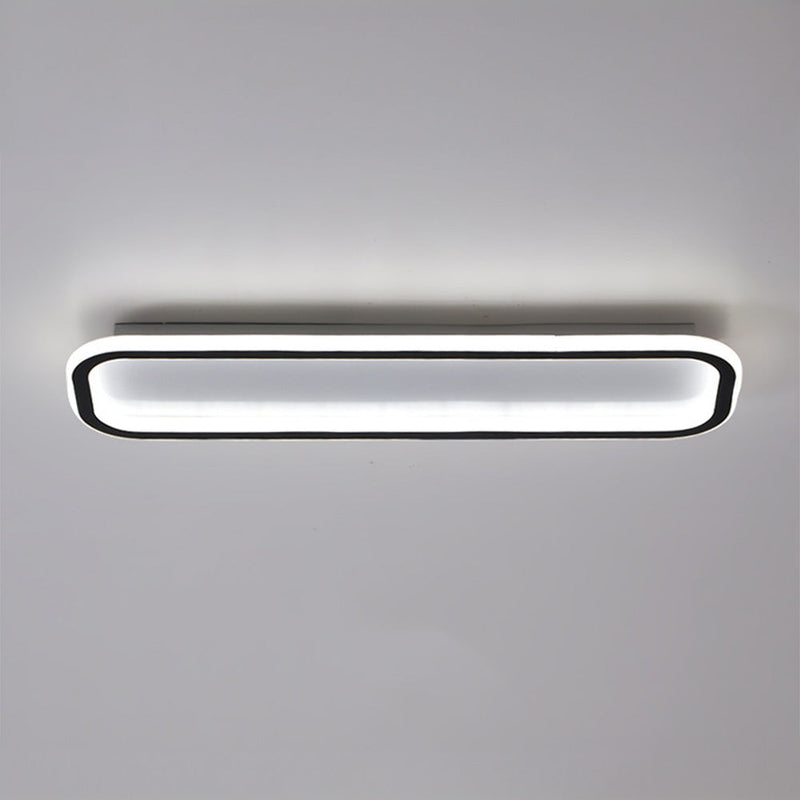 Lampsmodern Flush Mount Ceiling Light Modern LED Geometric Linear ...