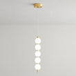 Lampsmodern Chandelier Contemporary LED White Glass Ball Pendant Light ...